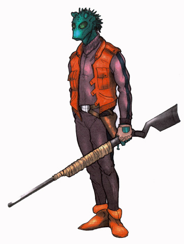 Rodian Bounty Hunter